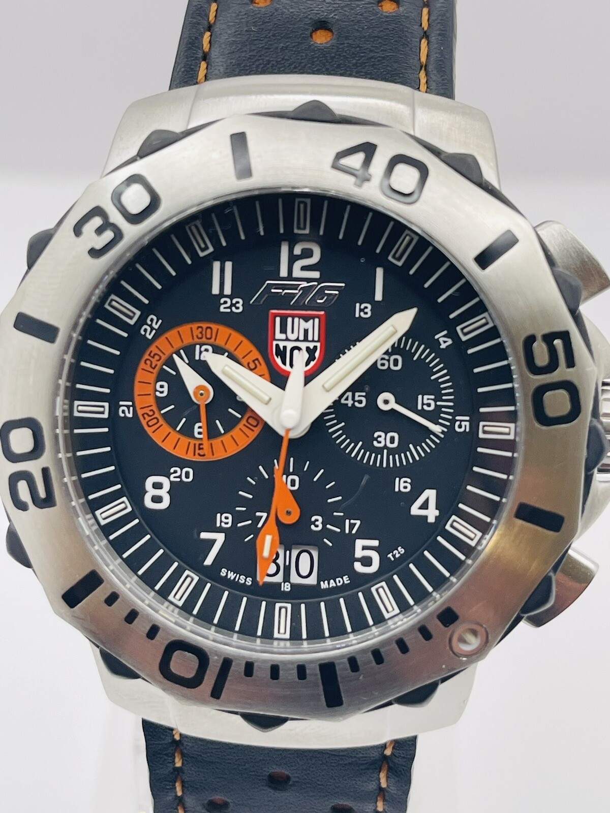 LUMINOX F-16 Fighting Falcon Chrono 44MM Quartz Watch 9120 | eBay