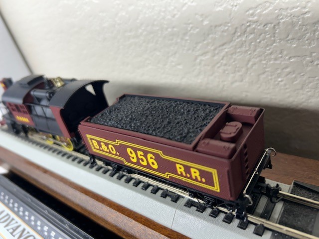 BALTIMORE & OHIO - B&O " MOTHER HUBBARD " 2-6-0 STEAM LOCO DC POWER HO ...