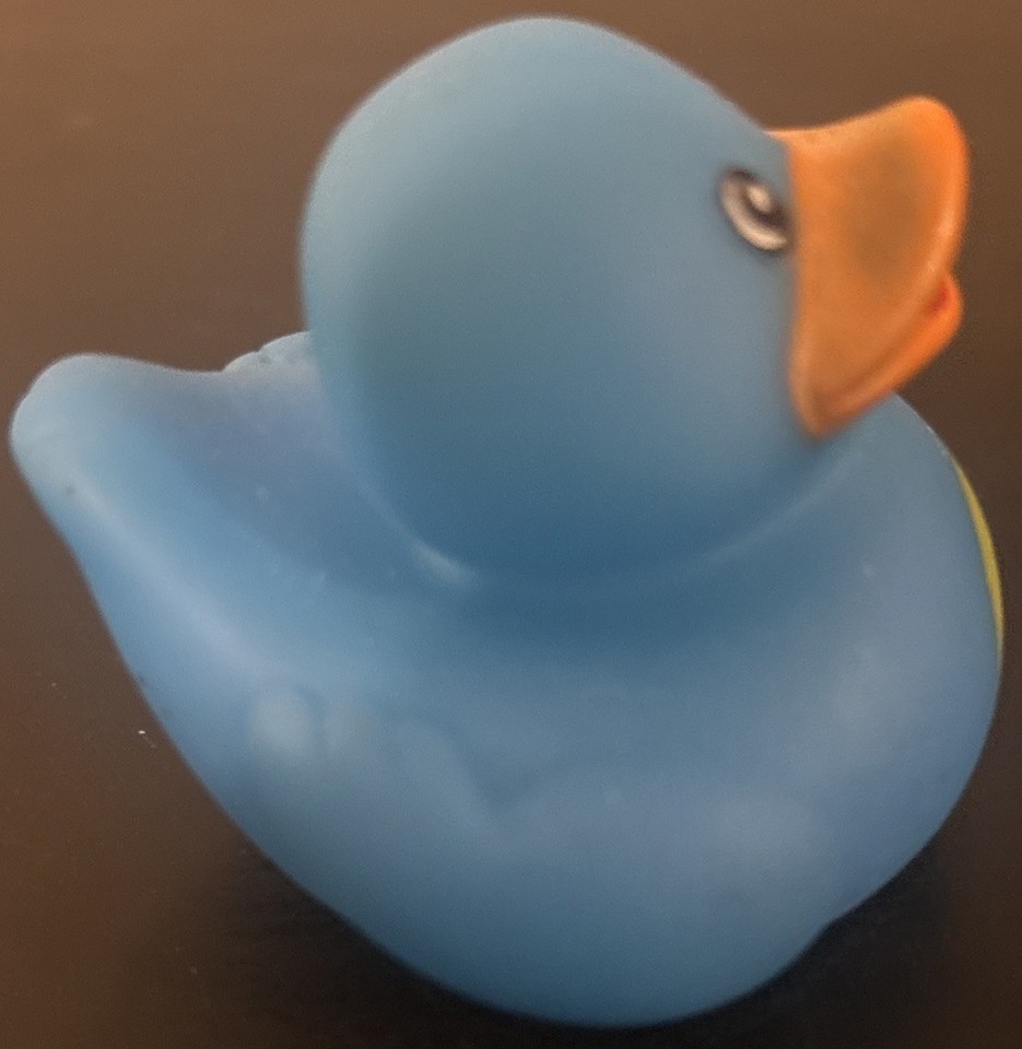 Rubber Duck Bath Toy 2” (Laugh Emoji) | eBay