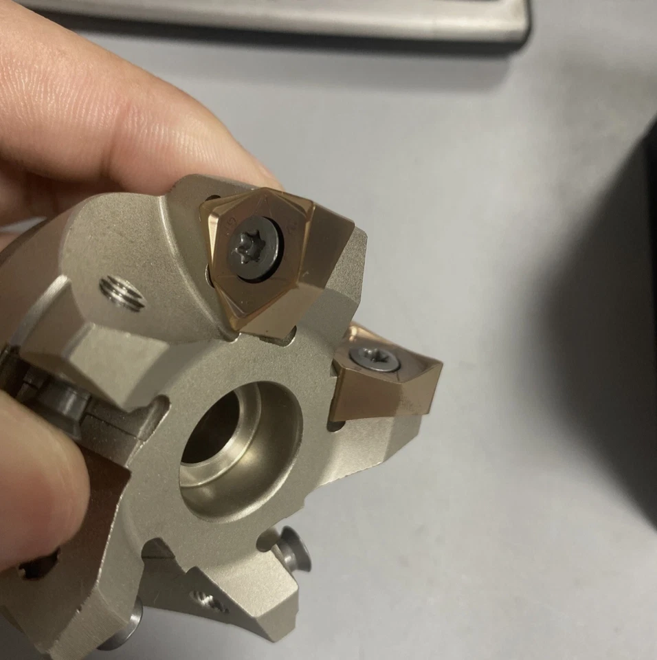 MFWN90 63-22-5T 90° Indexable Face Shell Mill Cutter +10* WNMU080608 ...