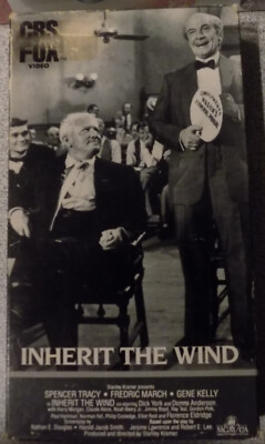 Inherit the Wind - VHS - Spencer Tracy - Fredric March - Gene Kelly | eBay