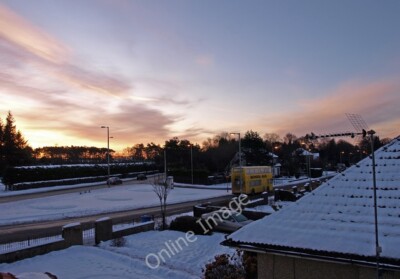 Photo 6x4 Sunrise, Beith Roebank Rd. junction with A737, Beith Bypass ...