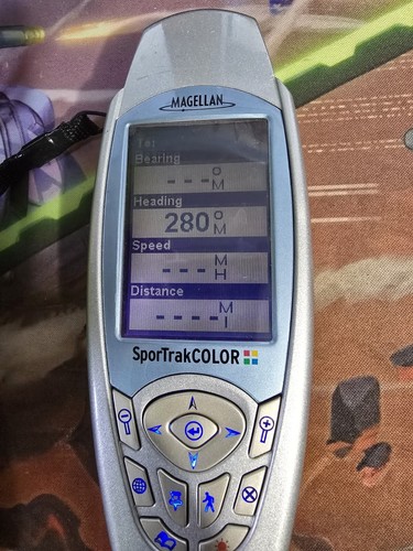 Magellan Sportrak Color GPS Tracking Handheld Hiking Outdoors Camping ...