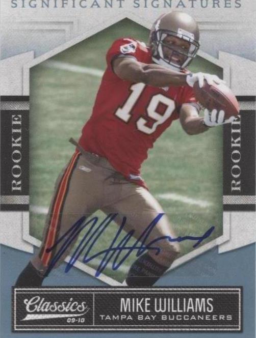 2010 Panini Classics - Rookie Mike Williams #171 Significant Signatures ...