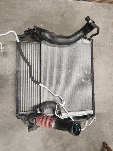 BMW E70 X5 35i Radiator+ Intercooler Kit | OE | Engine Compartment