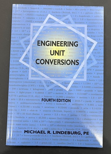 Engineering Unit Conversions Fourth Edition | eBay