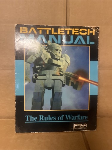 Battletech Manual - The Rules of Warfare from FASA Book | eBay