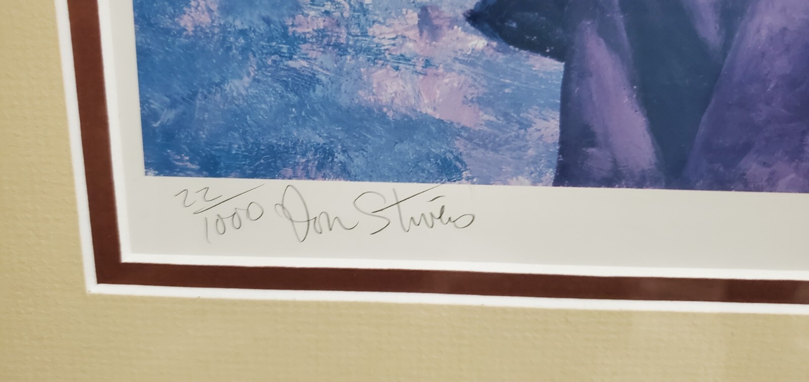 Don Stivers "Fighting For Time" 794/1000 LE Print - Signed Numbered 22/ ...