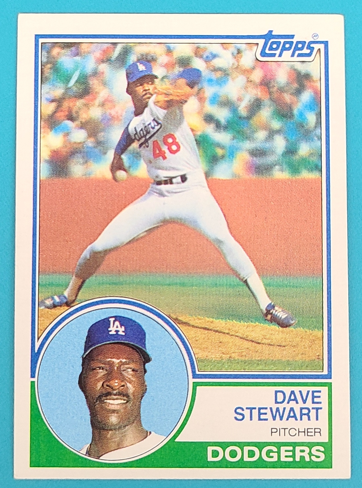 1983 Topps #532 Dave Stewart Los Angeles Dodgers Baseball Card W3 | eBay