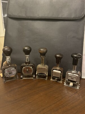 Stamps & Daters - Vintage Bates Numbering Machine