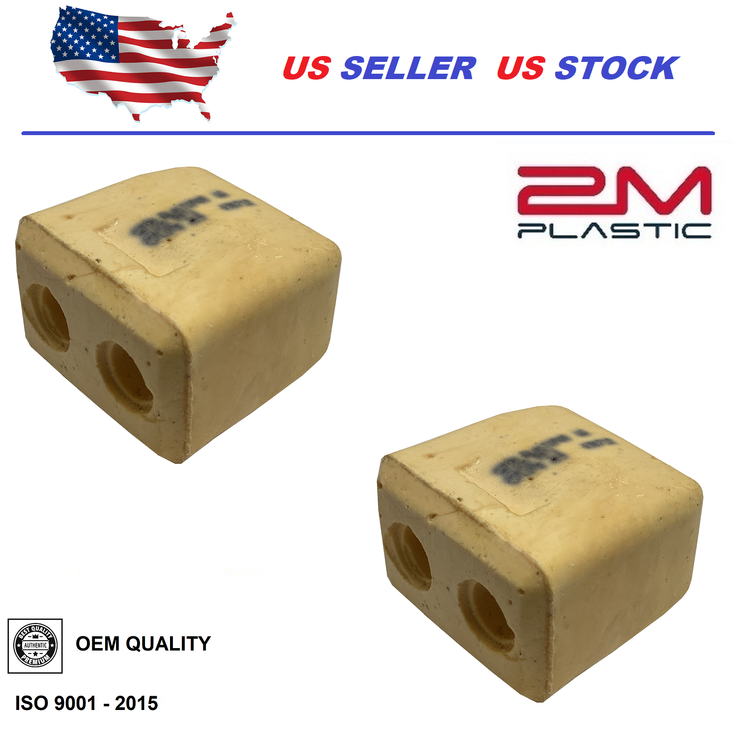 Pair Front Upper Suspension Jounce Bumper For Jeep Grand Cherokee 01-04 ...