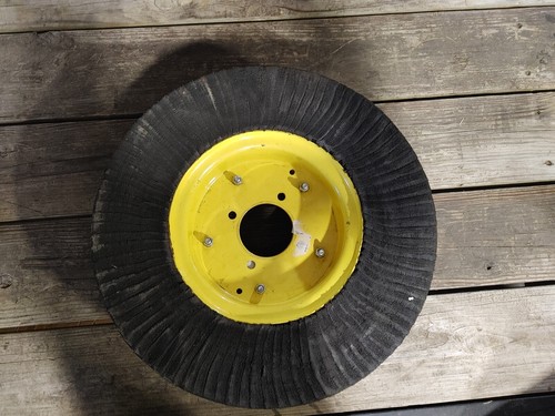 Tail Wheel - Laminated Tire 4 Bolt fits John Deere multiple appl ...