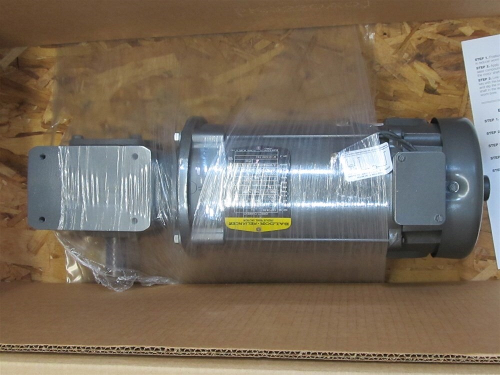 Grain Systems Inc. D03-0232, 3/4 hp DC Motor w/ 50:1 Gear Box, SCR ...