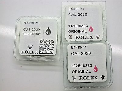 GENUINE Rolex Mainspring Calibre 2030 Brand New Mainspring Sealed ...