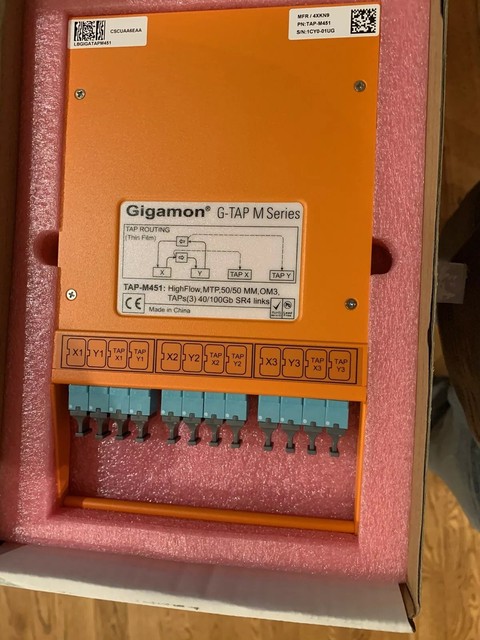 Gigamon G-tap M Series Tap-m451 Part Number 4XKN9 for sale online | eBay