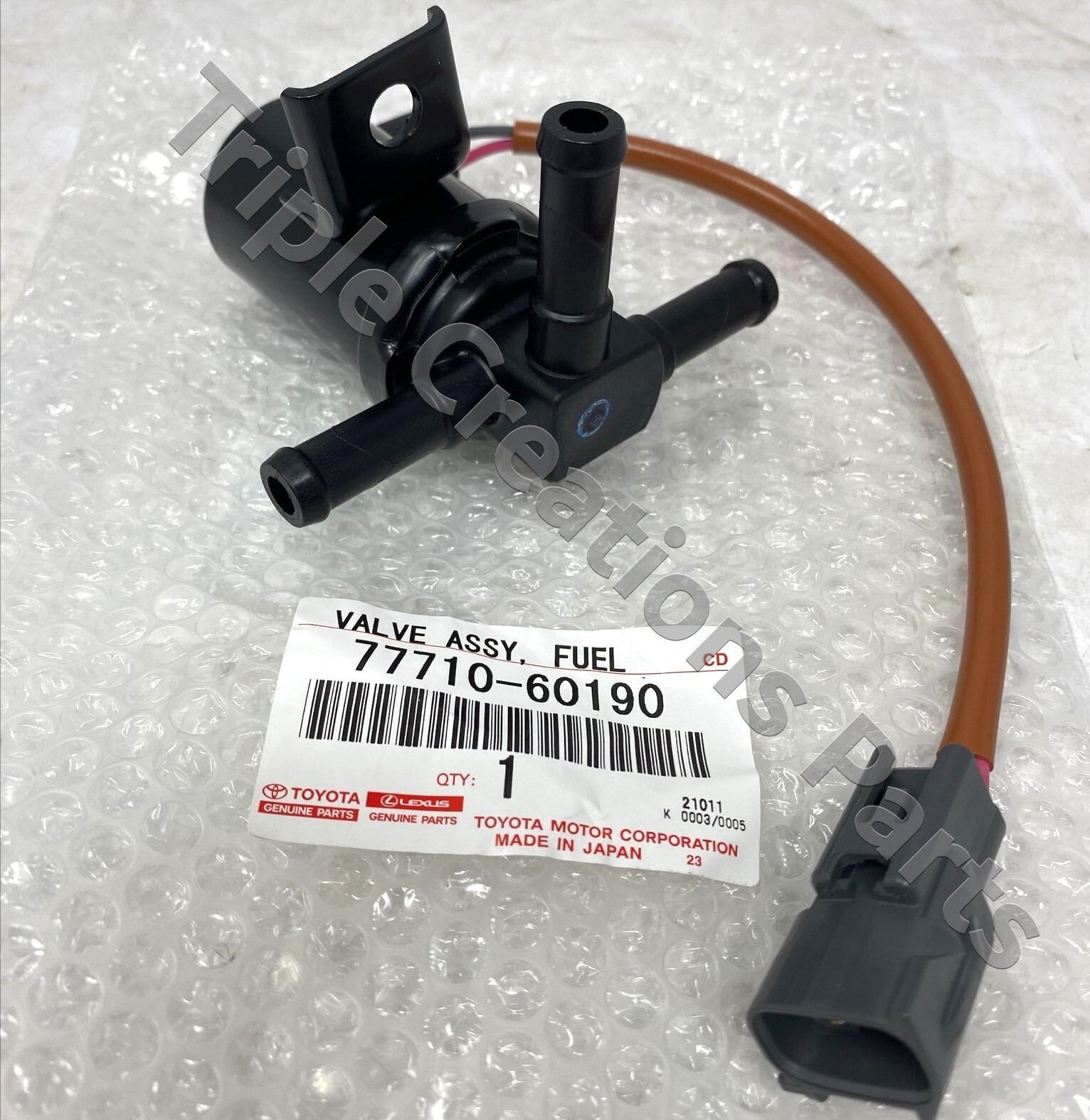 Toyota Genuine 77710-60190 Valve Assy Fuel Tank Solenoid Main ...
