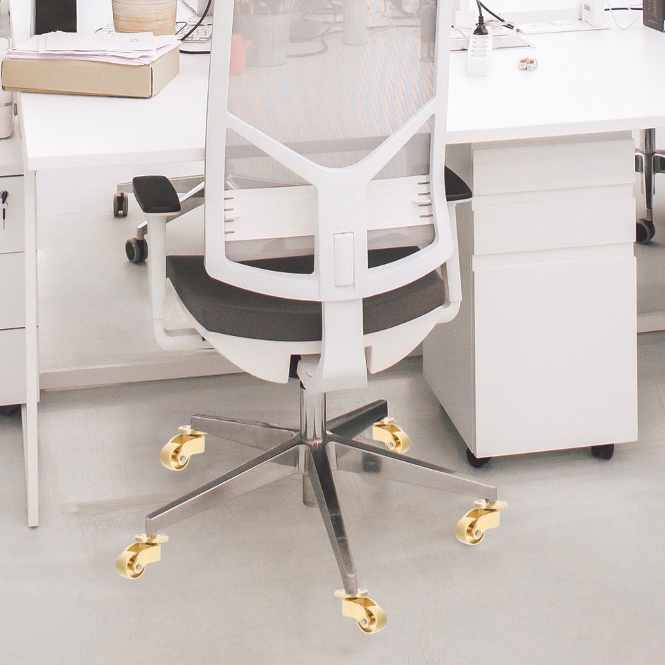 2 Pcs Universal Caster Stem Universal Stem Caster Wheels Sturdy Brass ...