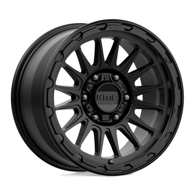 Set of 4 KMC KM542 IMPACT Wheels 17X9 6X4.5 SATIN BLACK 18MM | eBay