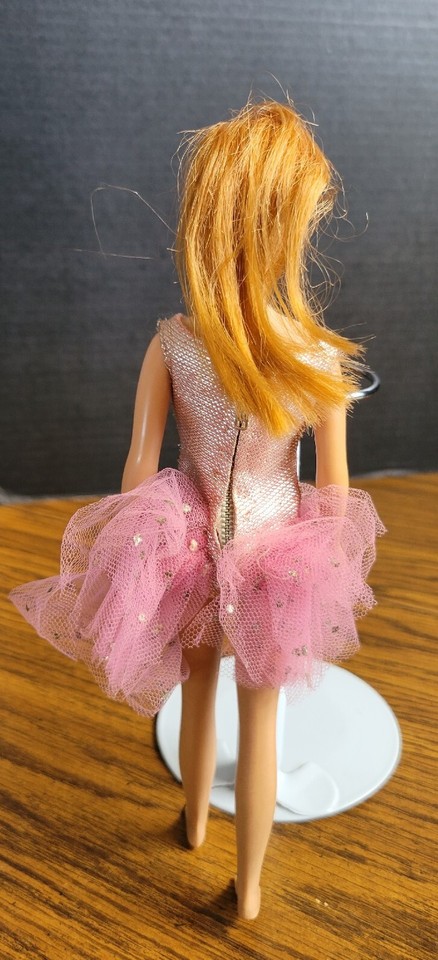 Vintage Barbie Skipper Doll With Dance Tutu Outfit w Tag Red Hair BL ...