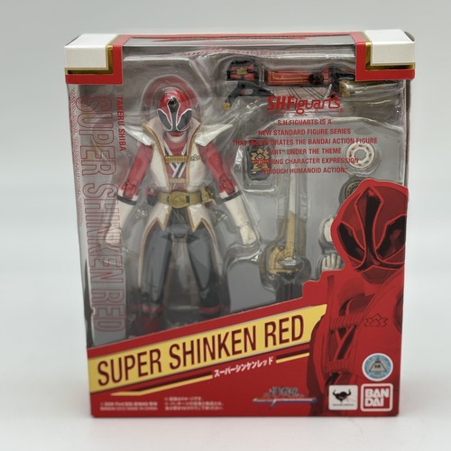 SH Figuarts Samurai Sentai Shinkenger Super Shinken Red Action Figure ...