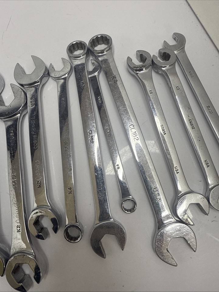 Mac Tools Huge Bundle Lot 18 Pc Metric Combination Wrench Set Wrenches ...