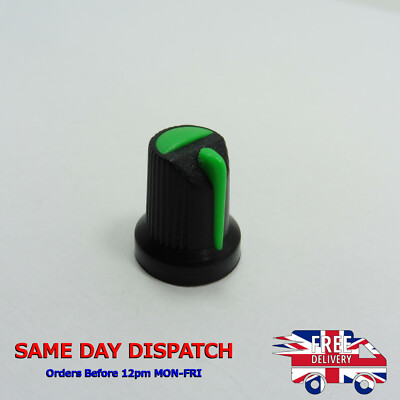 3 x Plastic Push On Knob Rotary Taper 17mm Control Potentiometer ...