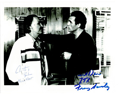 Robert Davi & Anthony Zerbe Signed 8x10 Photo Auto, James Bond, License ...