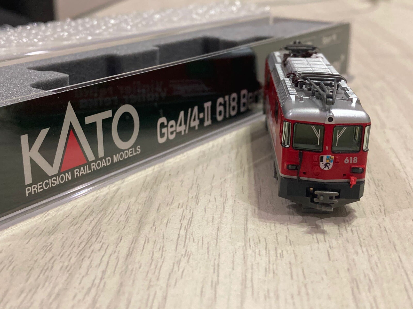 Kato 3102-3 RhB - Lokomotive 618 Bergün - Spur N (JP) | eBay.de