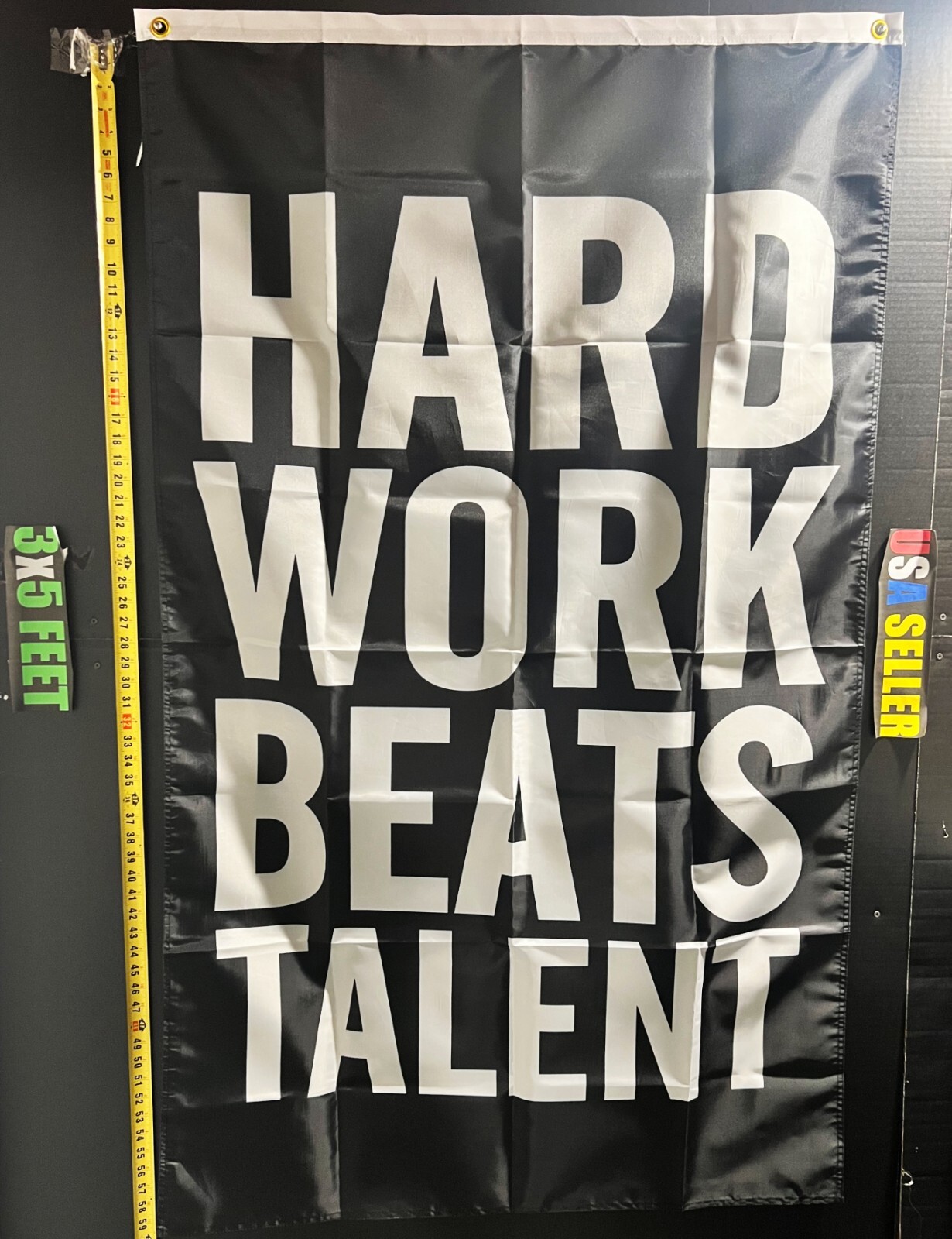 Motivation Flag FREE FIRST CLASS SHIP 4 Workout Cool Fitness Beer USA ...