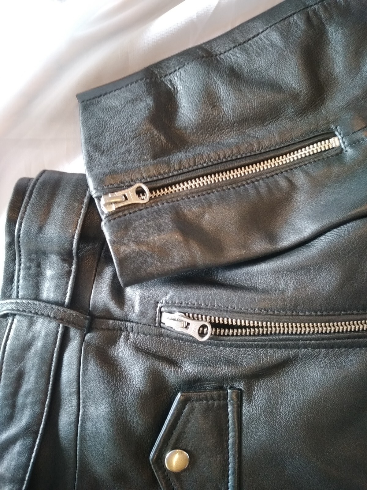 Soft Genuine Leather Women's XL-XXL Jacket Bomber Motorcycle Biker ...