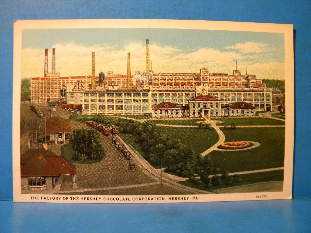 Milton Hershey Factory More On Hershey, Pa. Part 1: Milton Hershey