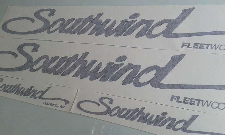 Fleetwood Southwind RV Camper 5th Wheel Trailer Decals Stickers ...