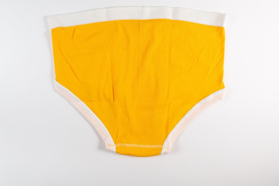 Vintage Sears Underwear - Men's XL Size 38-40" Yellow Briefs | eBay