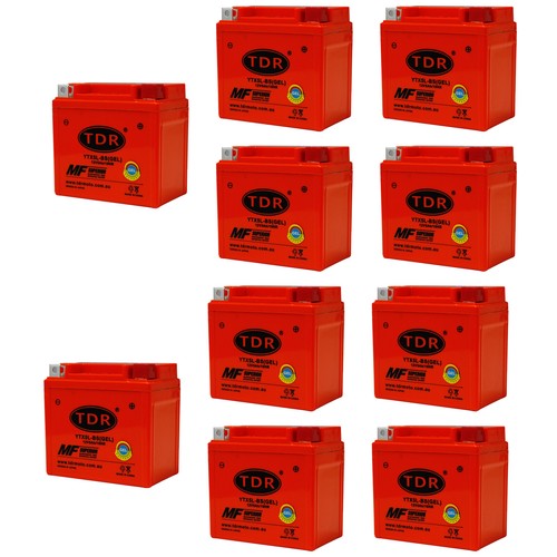 10x 12V 5AH YTX5LBS YTX5L-BS GEL Motorcycle Battery For KTM HONDA ...
