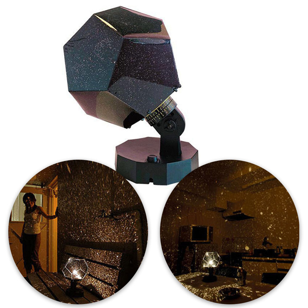 Home Decor 3 Colors Romantic Night Light Kids Adult Astronomy Star ...