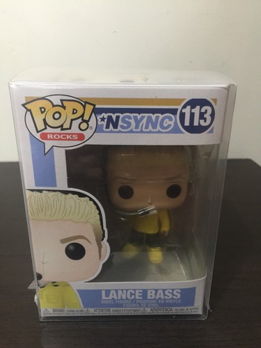 nysnc lance bass funko pop vinyl #113 music pop rocks boy band valuted ...