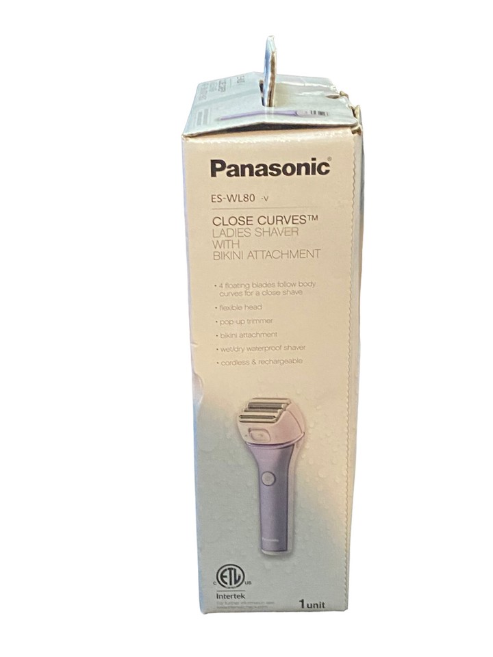 Panasonic Close Curves Electric Shaver for Women ES-WL80-V Purple (Pre ...