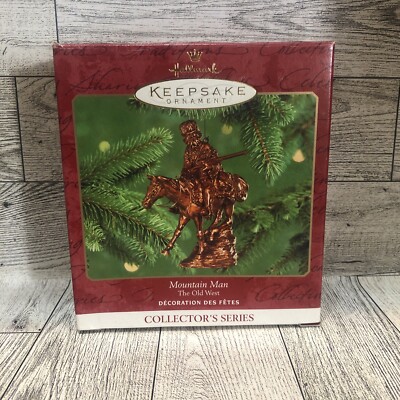 2000 Hallmark Mountain Man Old West Keepsake Ornament | eBay