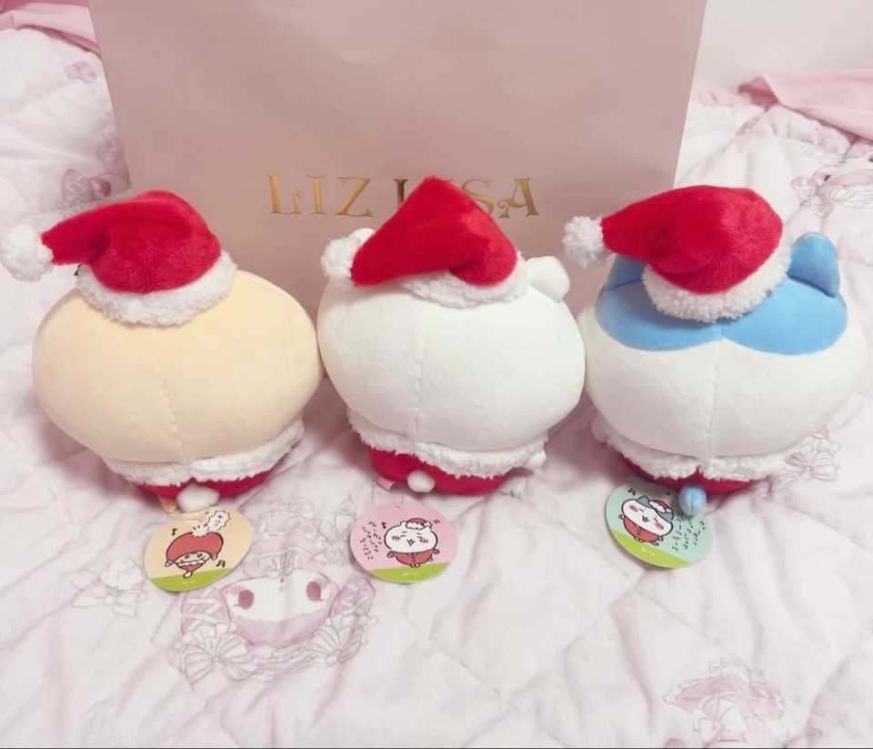 Chikawa Hachiware Rabbit Stuffed Toy Santa s | eBay