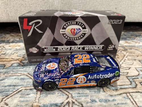 2023 Joey Logano Auto trader 1/24 Atlanta Win Autographed / Signed | eBay
