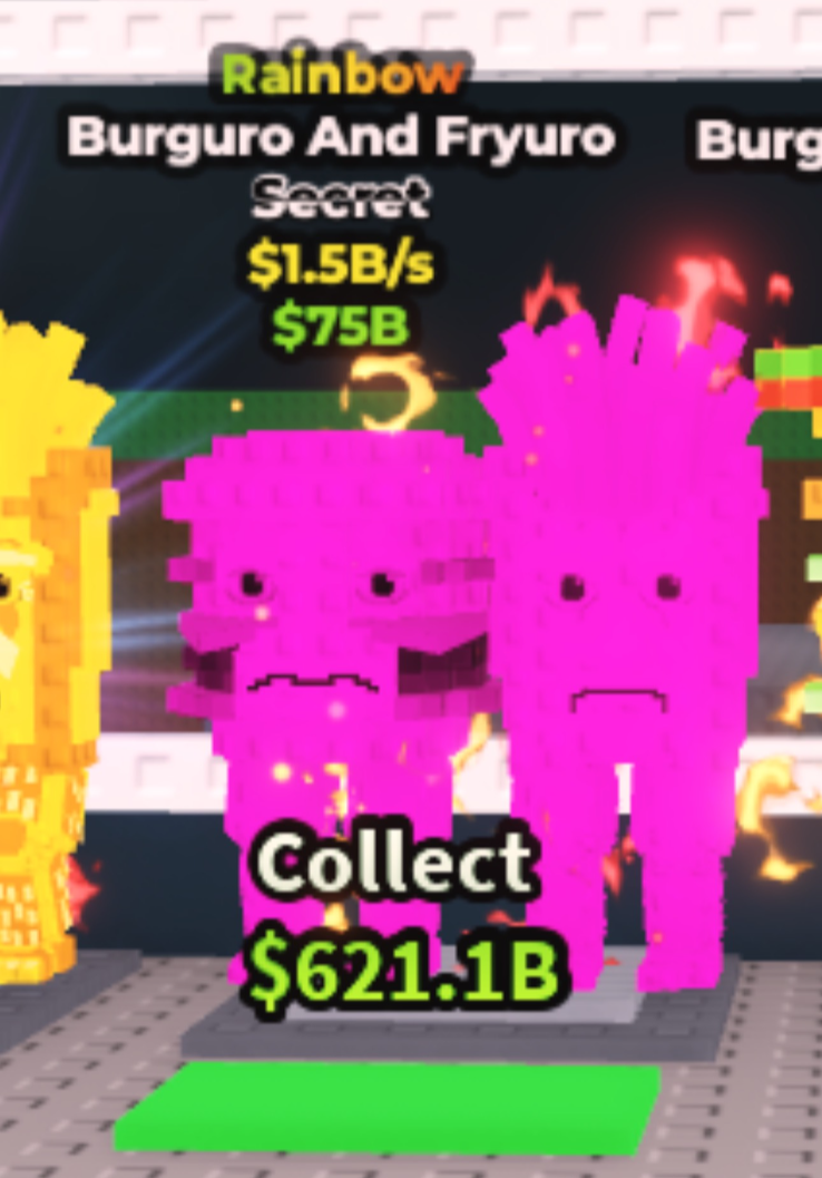 ONLINE 🟢 | Steal A Brainrot | SAB | Rainbow Burguro And Fryuro | eBay