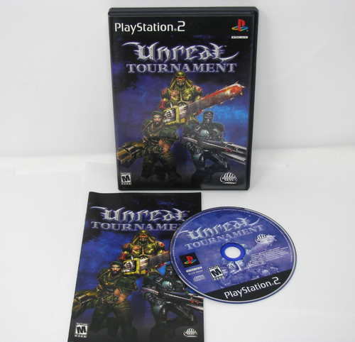 Unreal Tournament (PS2 Sony PlayStation 2) With Manual CIB | eBay