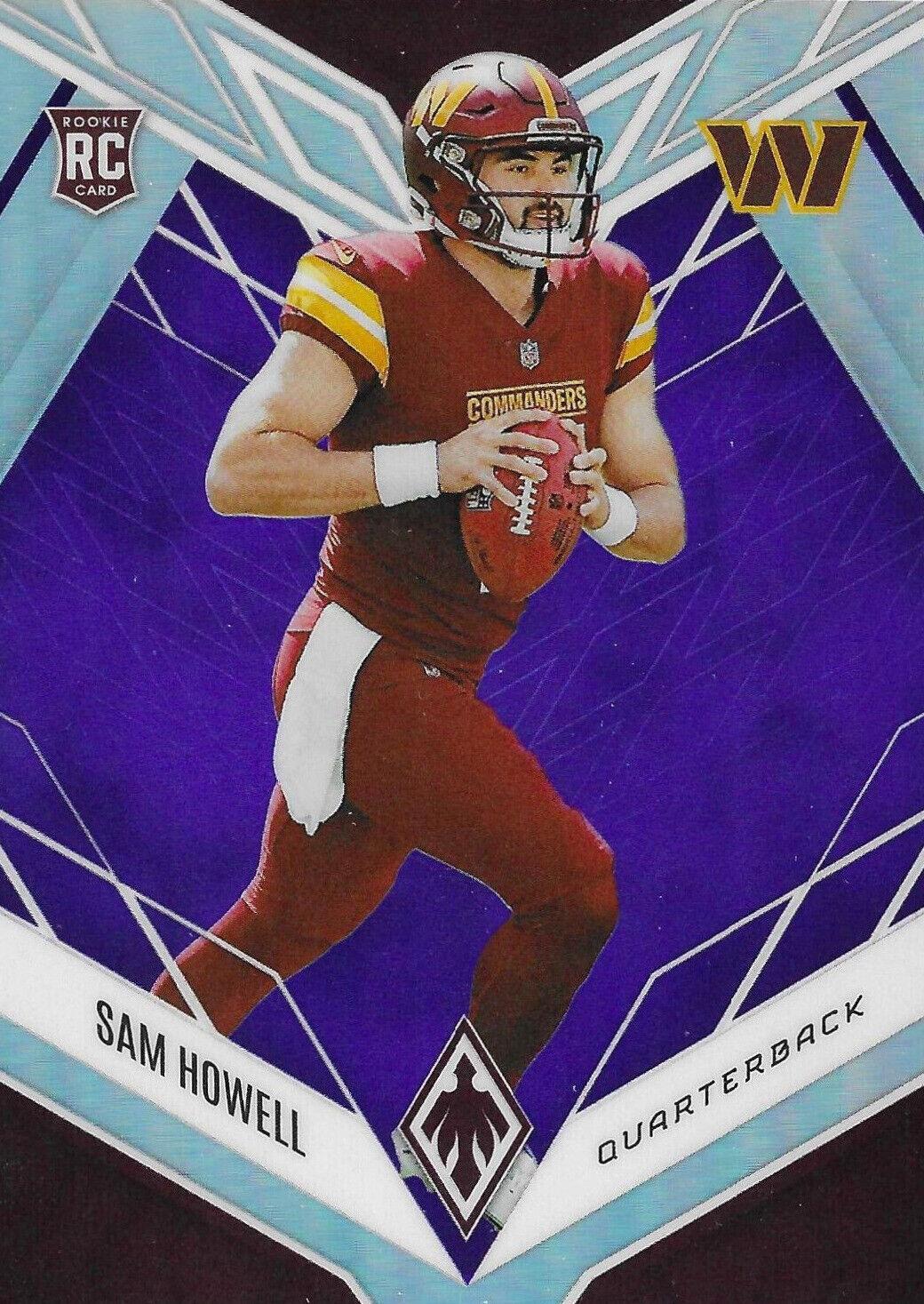 2022 Panini Phoenix - Rookies Sam Howell #105 Purple /125 (RC) for sale ...