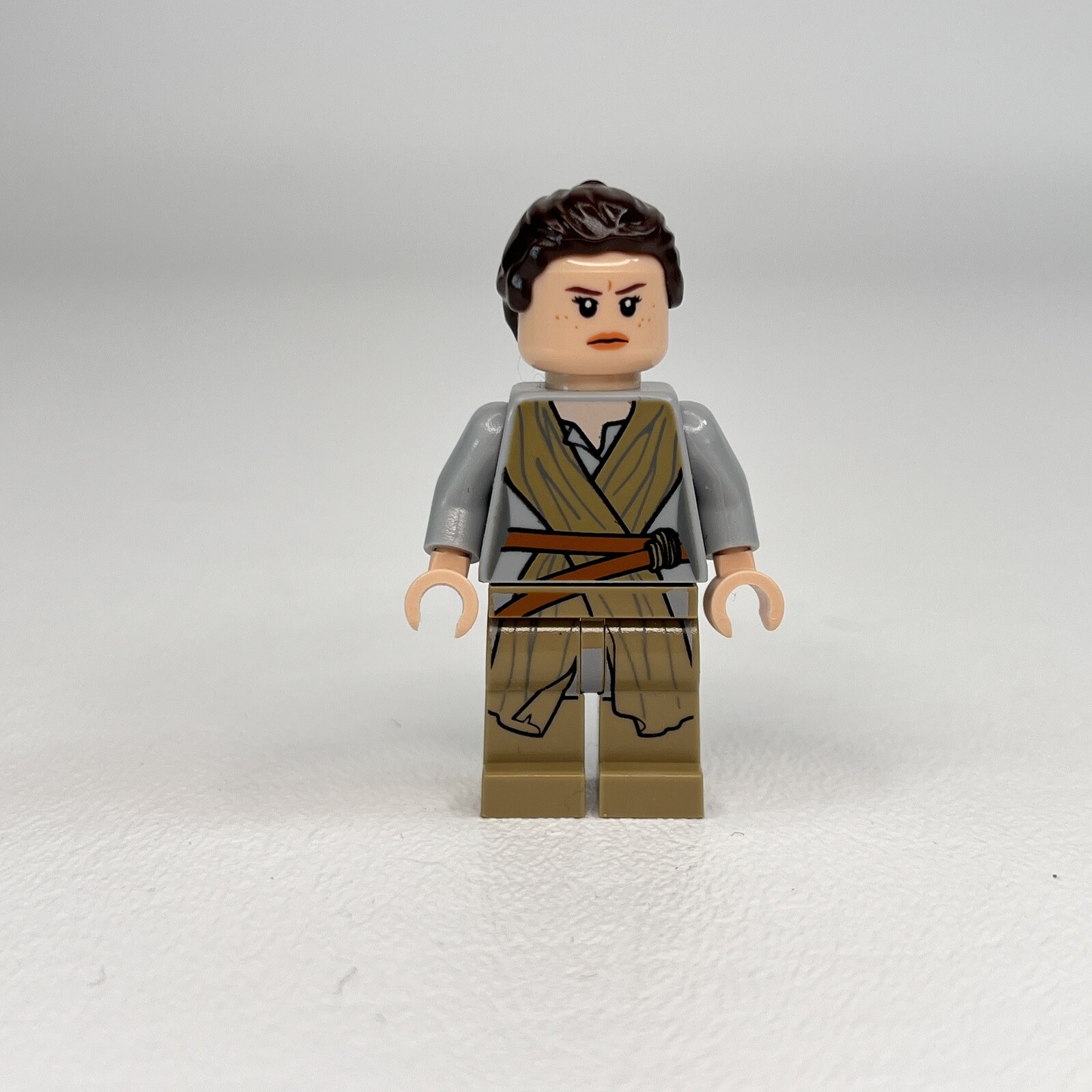 LEGO Rey - Dark Tan tied Robe Minifig Star Wars Ep 7 sw0677 75099 | eBay