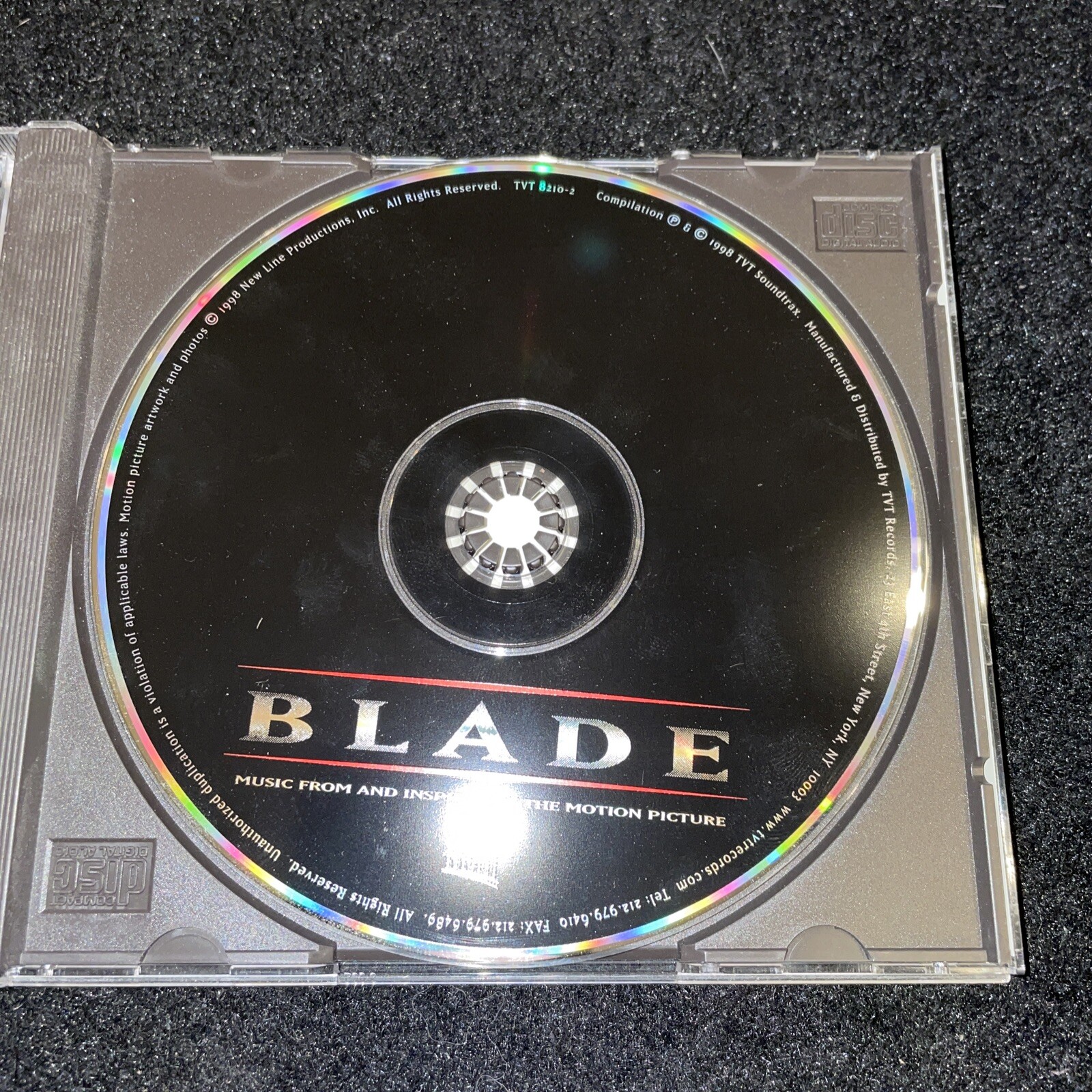 BLADE • Soundtrack ~ Mystikal Bizzy Bone KRS One EPMD New Order Mobb ...