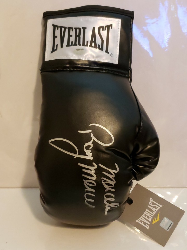 "Merciless" Ray Mercer Signed Everlast Black Boxing Glove Schwartz ...