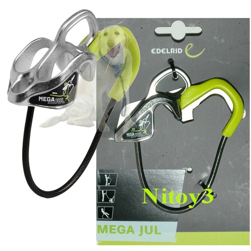 Edelrid Megajul Belay Device For Climbers-Alpinist-Rappelling | eBay