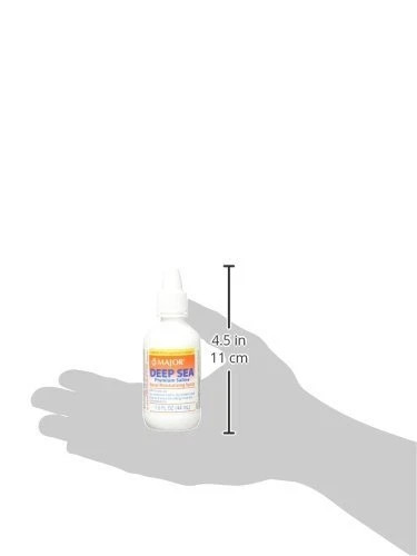 6 Pack Major Deep Sea Premium Saline Nasal Moisturizing Spray 1.5 Oz ...