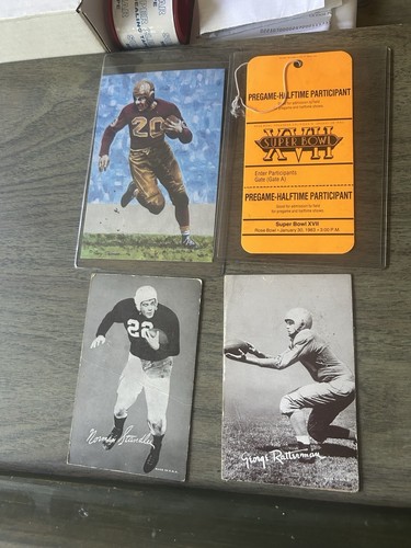 NFL 1983 Halftime Pass/NFL Cards | eBay