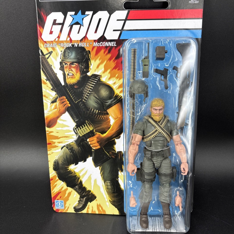 ROCK N ROLL GI Joe Classified Series Retro Carded 6" action figure ...